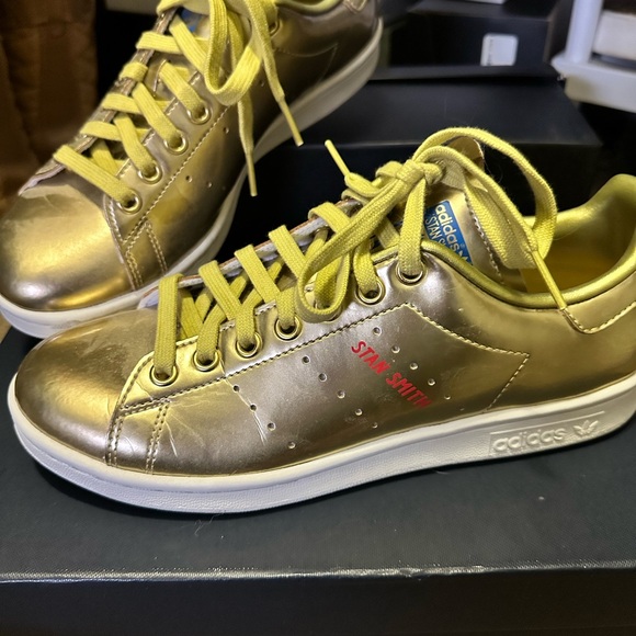 adidas | Shoes | Adidas Gold Stan Smith Sneakers | Poshmark
